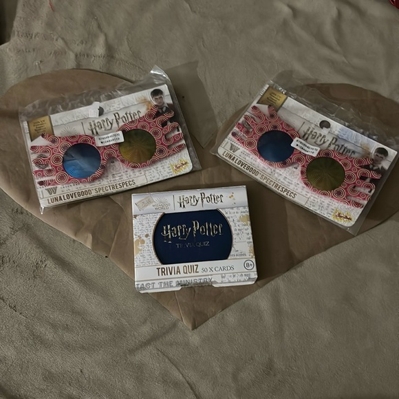 Warner Bros. | Other | Harry Potter Set Triva Quiz Game And 2sets Luna ...